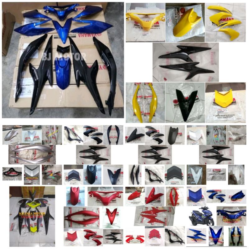 Jual PAKET BODY HALUS FUL SET AEROX 155 OLD ORIGINAL YAMAHA | Shopee ...