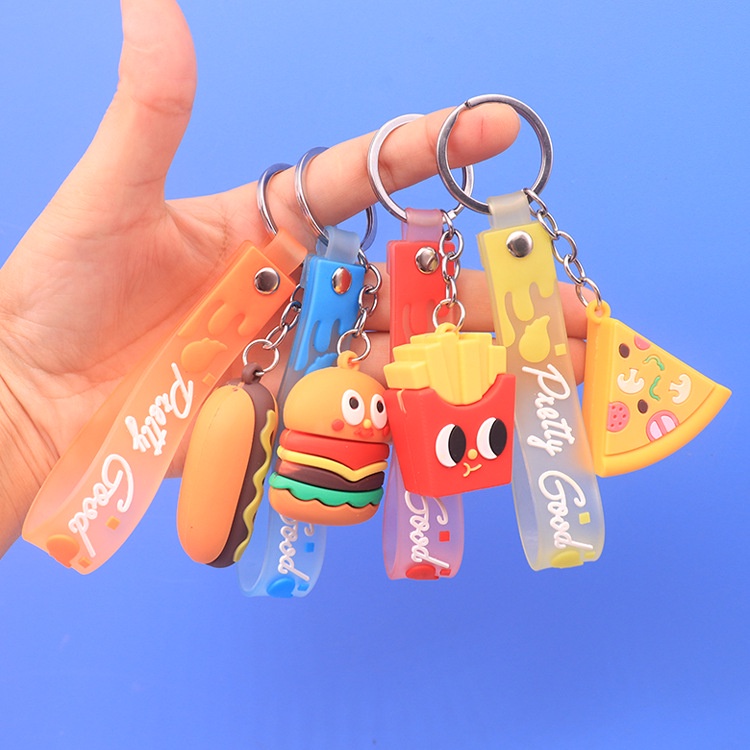 Jual Mismi Gantungan Kunci Cute Fast Food Keychain - KC2G | Shopee ...
