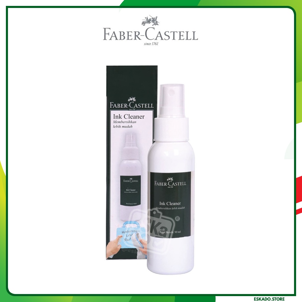 Jual Faber-Castell Ink Cleaner 90 ml / Pembersih Tinta Spidol | Shopee ...