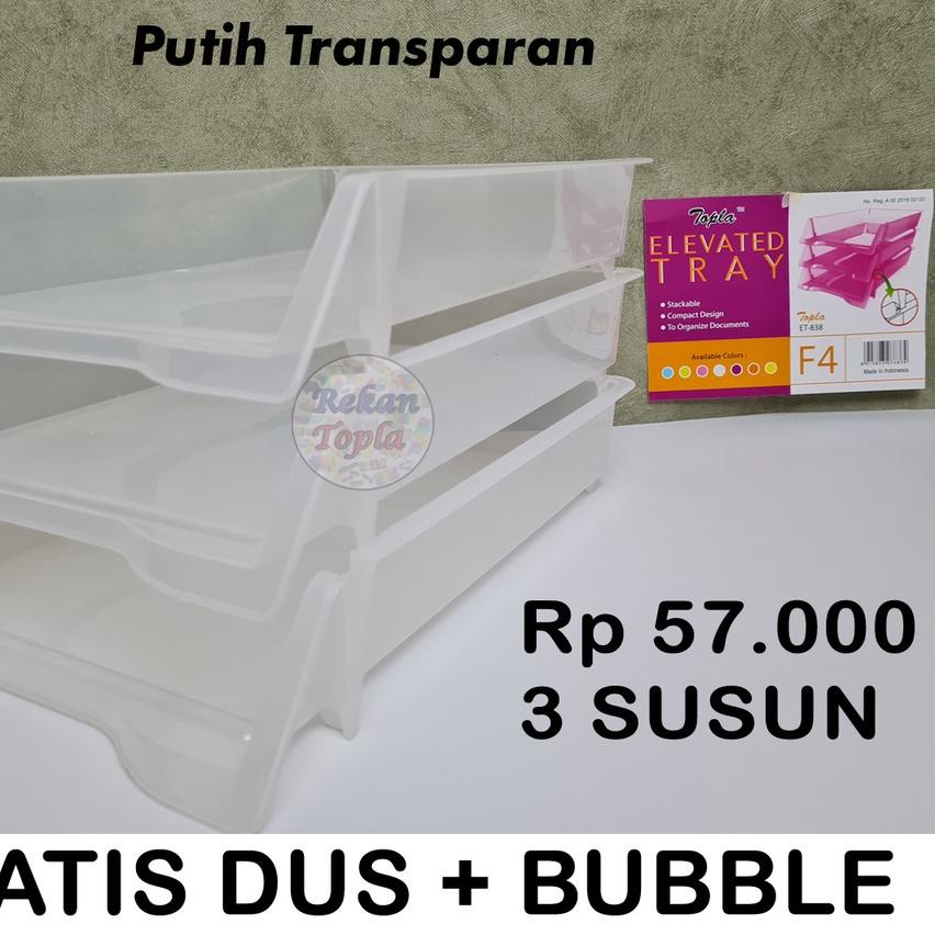 Jual (3 SUSUN) Tempat File Dokumen / Rak Susun Dokumen Plastik ...