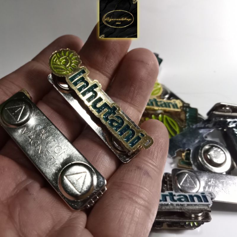 Jual Enamel Pin Custom Design Magnet/Magnet Bulat/Magnet Panjang/Enamel ...