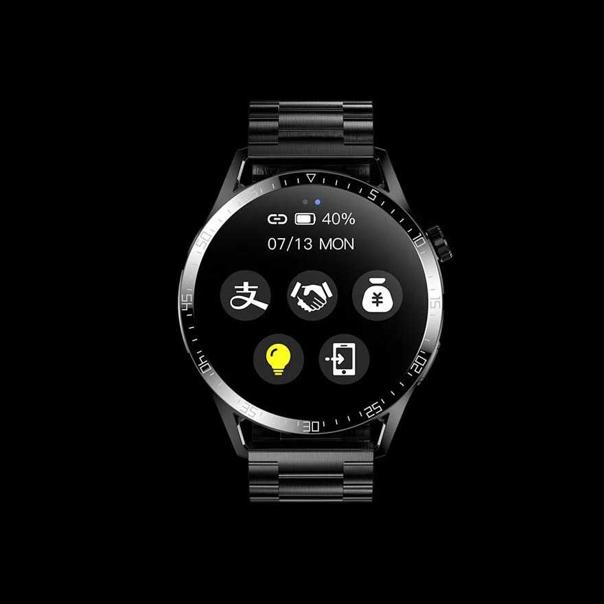 Jual SKMEI Smartwatch Sport Heart Rate Waterproof Stainless Steel Strap ...