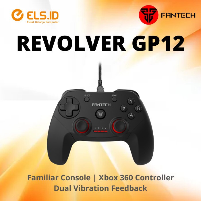 Jual Fantech Revolver GP12 Controller Gamepad Joystick Gaming | Shopee ...