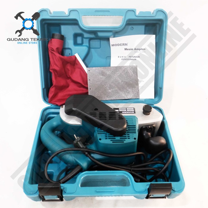 Jual MESIN AMPLAS M2561B MODERN Tank Belt Sander 1200 Watt / Mesin ...