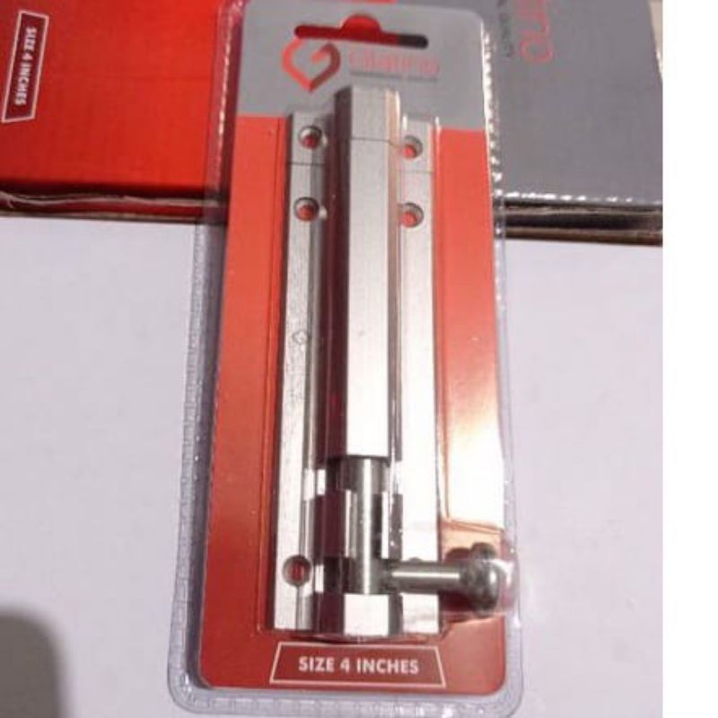 Jual Grendel Glatino 4 Inch SN | Grendel Pintu 4" Jumbo | Slot Pintu 4 ...