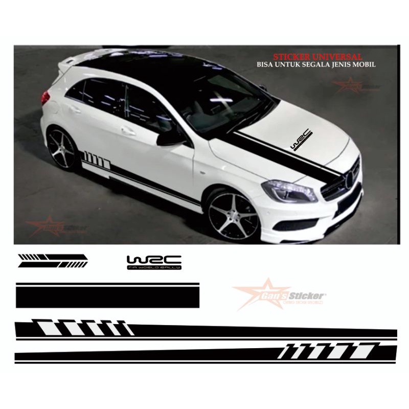 Jual sticker mobil brio rs all new brio satya honda jazz sticker agya ...