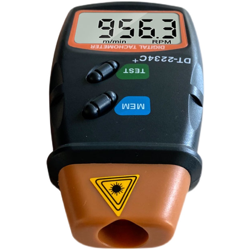 Jual Techometer Alat Ukur Putaran Mesin Digital Laser Infrared RPM ...