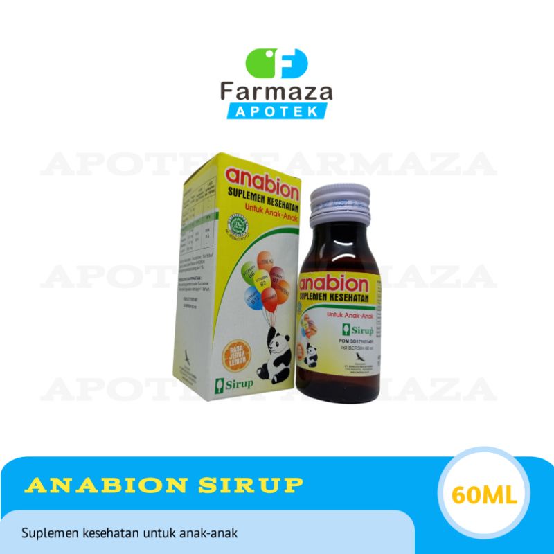 Jual ANABION JERUK LEMON SIRUP 60ML | Shopee Indonesia