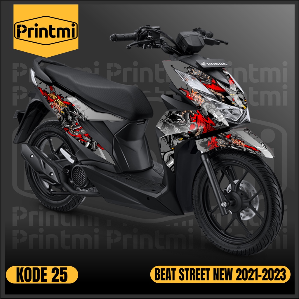 Jual Printmi Stiker Decal Beat Street New Full Body Sticker 2024 2023 ...