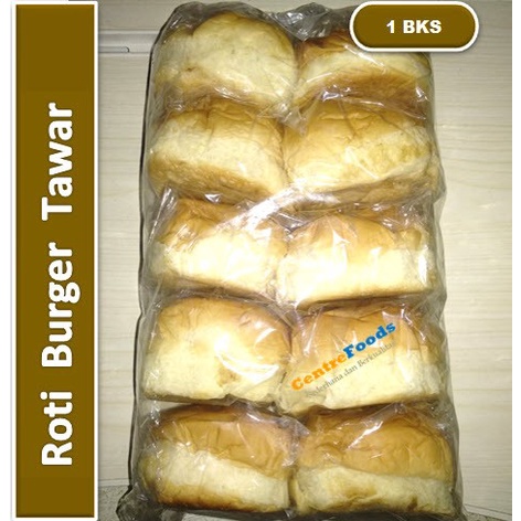 Jual Roti Burger Tawar - Polos | Isi 10 Pcs [ Harga Per BKS ] | Shopee ...