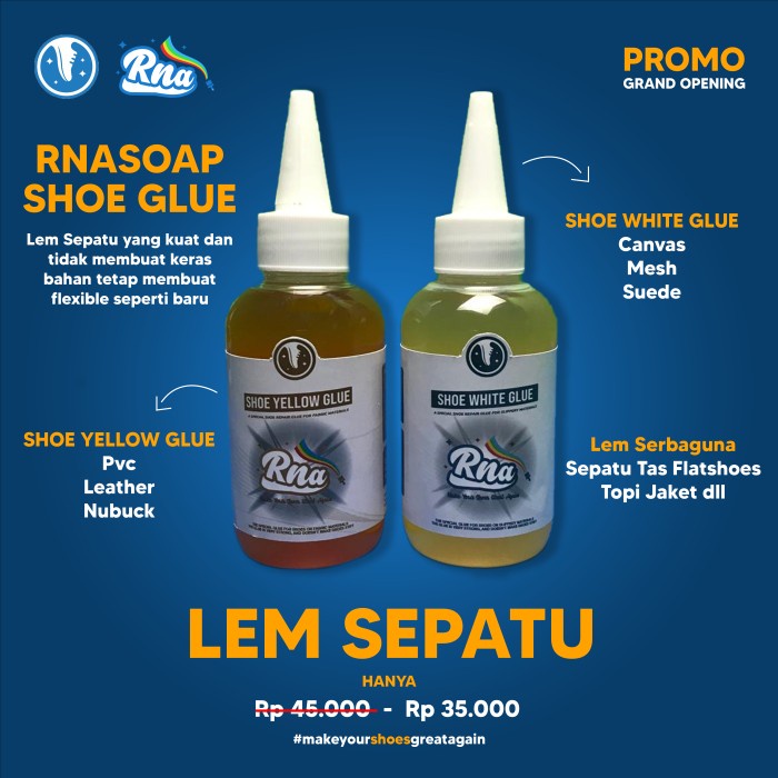 Jual Lem Sepatu Original Super Kuat 100ml Lem Serbaguna sepatu ...
