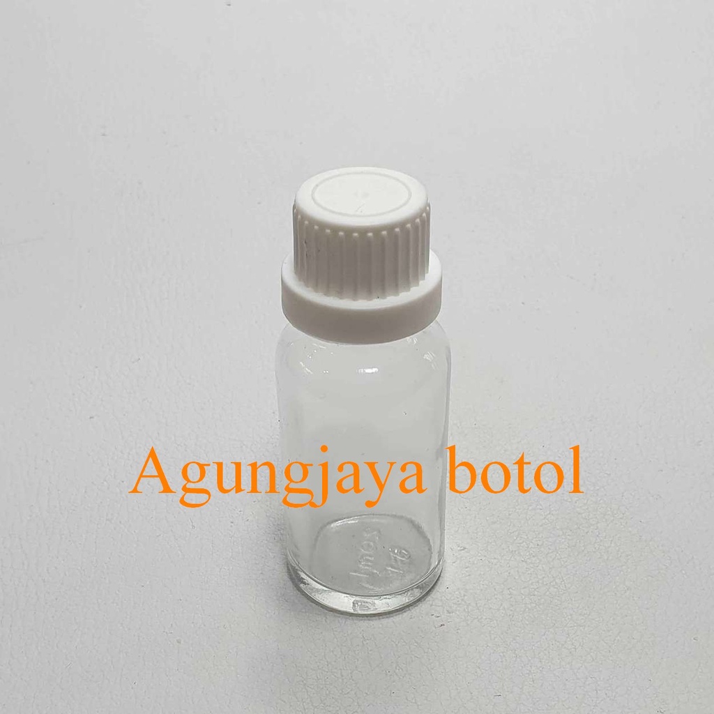 Jual Botol Kaca BR 20 Ml Clear Original Tutup Drop Dalam Toner ...