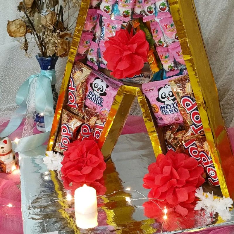 Jual Snack Tart tipe Huruf untuk Ulang Tahun/Anniversary/Wisuda ...