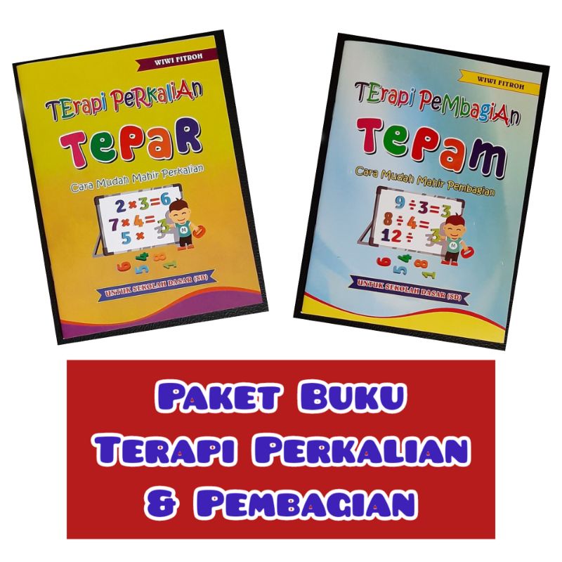 Jual 1 PAKET ISI 2 BUKU (PERKALIAN/TEPAR + PEMBAGIAN/TEPAM) | Shopee ...