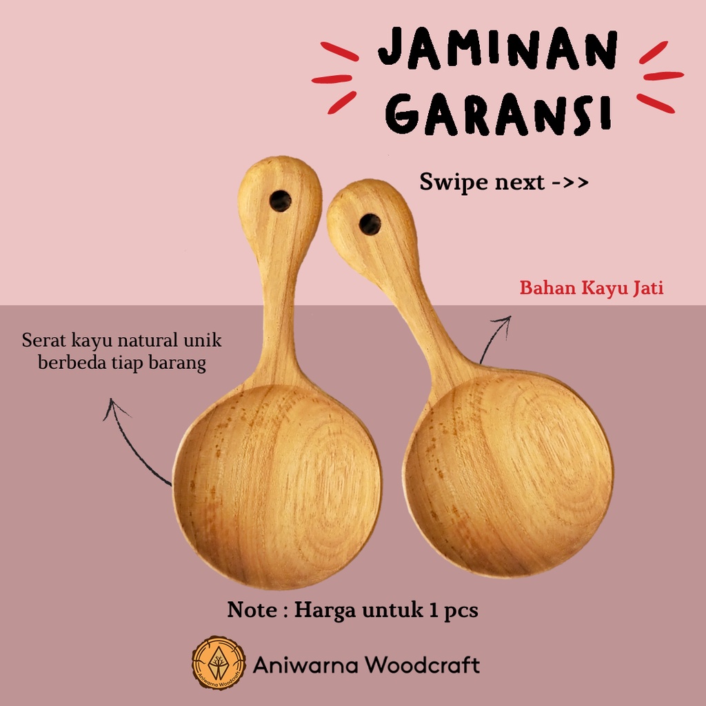 Jual Centong Nasi Kayu Jati Tua Asli / Sendok Nasi / Entong Nasi ...