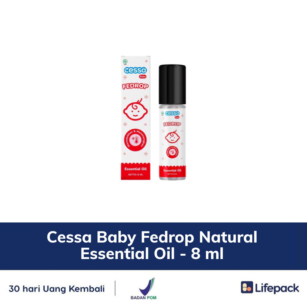 Jual Cessa Baby Fedrop Natural Essential Oil - 8 ml - LIFEPACK | Shopee ...