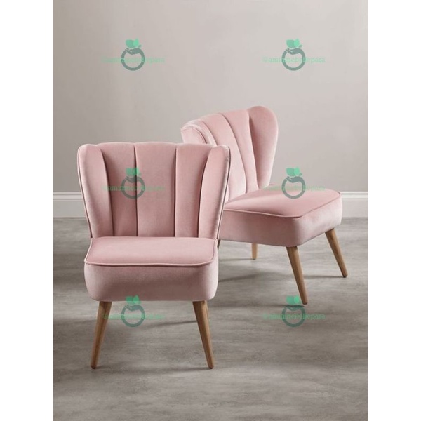 Jual Sofa Single Minimalis Style house kayu jati kain bludru premium ...