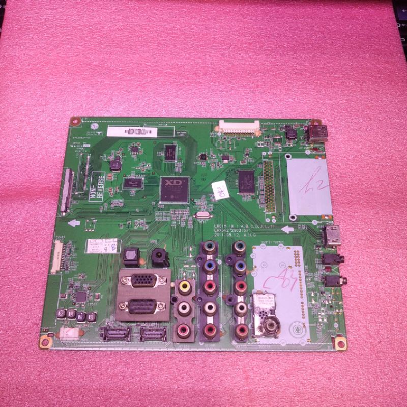 Jual LG 42LV3500 MAINBOARD - MOTHERBOARD - MB TV LED LG 42LV3500 ...