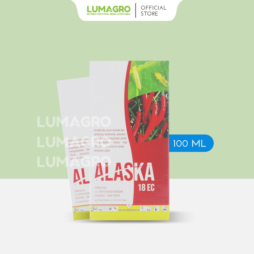 Jual Insektisida Alaska 18EC 100ml Abamektin Efektif Mengendalikan Hama ...