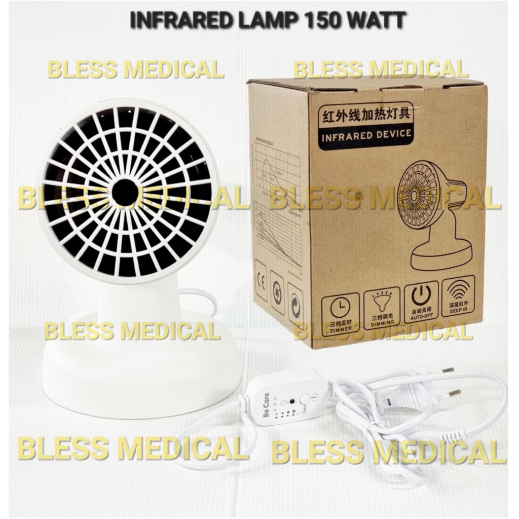 Jual Lampu Terapi Infrared 150watt +Timer Be Care (Bohlam Philips ...