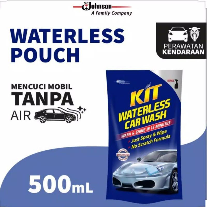 Jual KIT WATERLESS REFILL POUCH 500ML. WATERLESS CAR WASH | Shopee ...