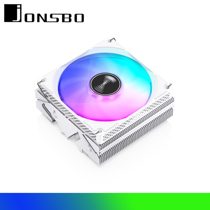 Jual JONSBO HX4170D WHITE RGB CPU Fan Cooling / HSF Cooler LOW PROFILE ...