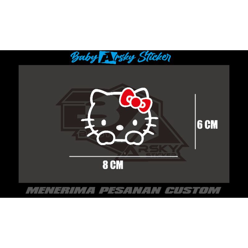 Jual Sticker Cutting Hello kitty | Shopee Indonesia