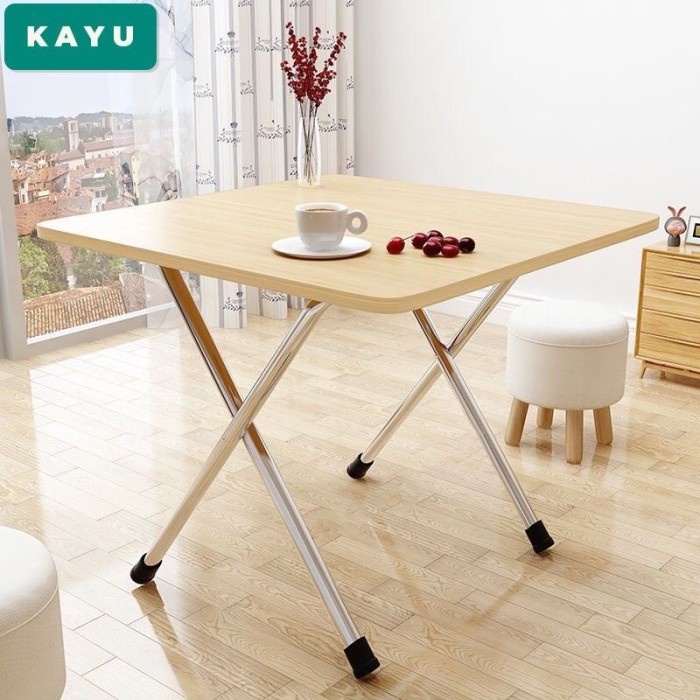 Jual MEJA LIPAT TERAS PORTABLE - MOTIF KAYU, KOTAK | Shopee Indonesia