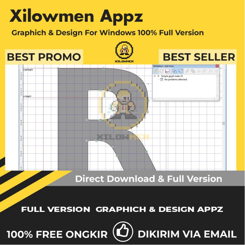 Jual [Full Version] High Logic FontCreator Pro Design Graphics Lifetime Win OS - Pembuat font ...
