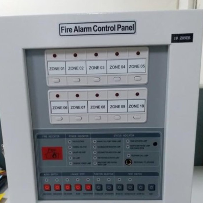 Jual Detect Fire Alarm Control Panel ( Mcfa )Chung Mei 10 Zone Made In ...