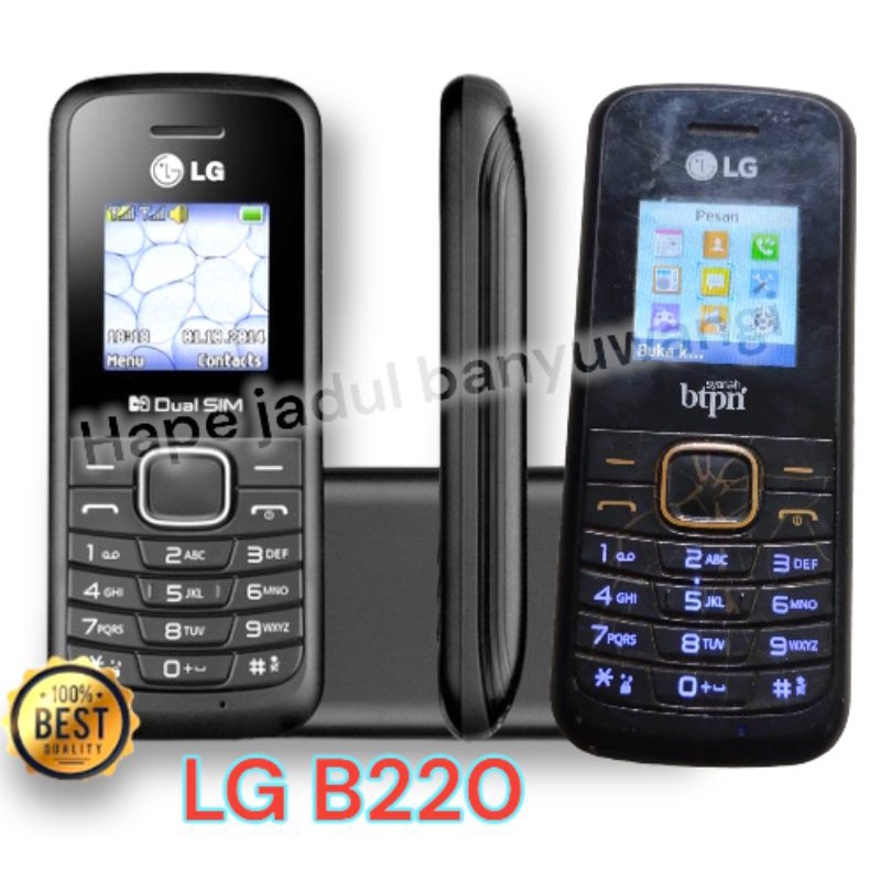 Jual LG b220 original HP bandel awet dan dual SIM | Shopee Indonesia