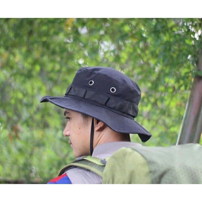 Jual Topi Gunung Camping Hiking Outdoor Topi Rimba Murah Polos | Shopee ...