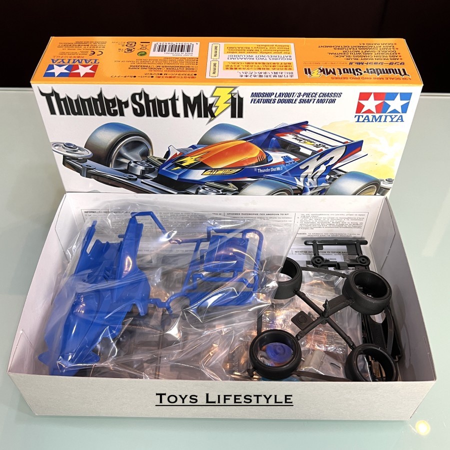 Jual Mainan Rakit Mobil Tamiya Mini 4WD - Thunder Shot MKII (ORIGINAL ...