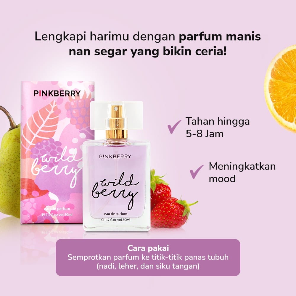 Jual Pinkberry Eau De Parfum 50 ml | Shopee Indonesia