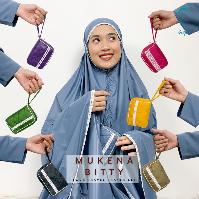 Jual QATIFA Mukena Travel Bitty / Mukena Mini VOL 2 [BEST SELLER ...