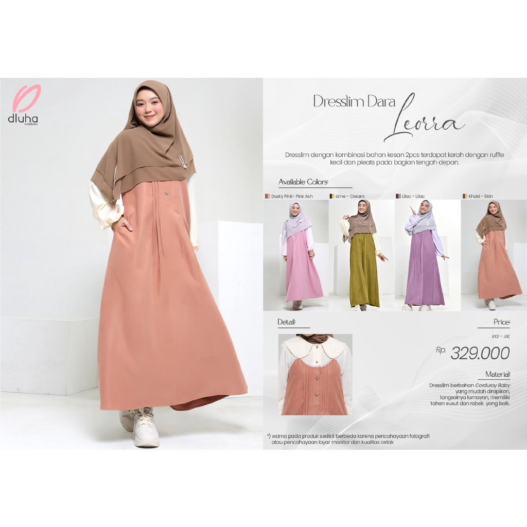 Jual Rabbani - Dresslim Dara Leorra / Gamis Dresslim Rabbani Terbaru ...