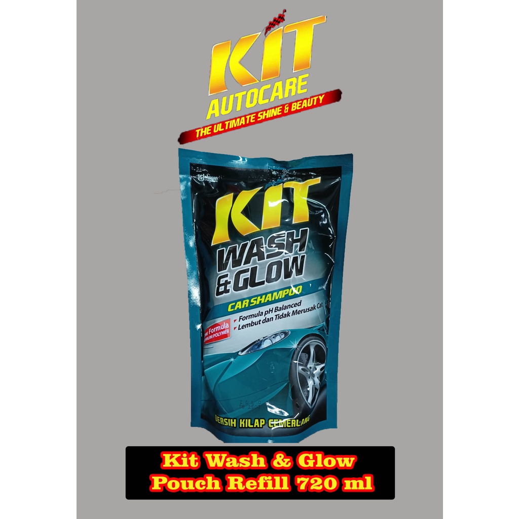 Jual Kit wash & glow pouch refill 720 ml utk Shampo car KWG-05 -66770 ...
