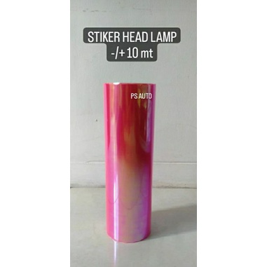 Jual STIKER KACA FILM HEADLAMP PELANGI ROL / STIKER HEADLAMP PELANGI ...