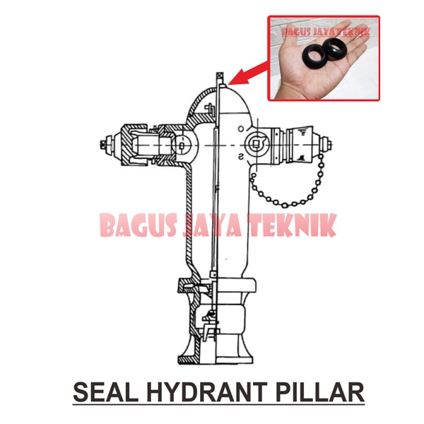 Jual Seal Tutup Hydrant Pillar, Sil Tutup Hidran Pilar | Shopee Indonesia