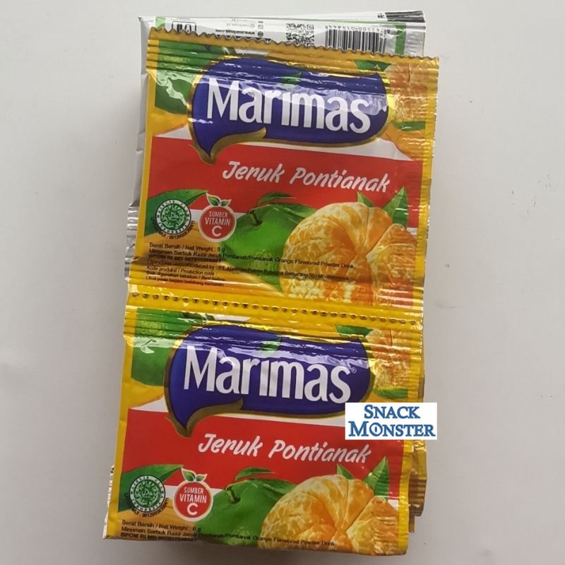 Jual Marimas Minuman Instant Serbuk Aneka Rasa - Netto 10 sct x 7 gr ...