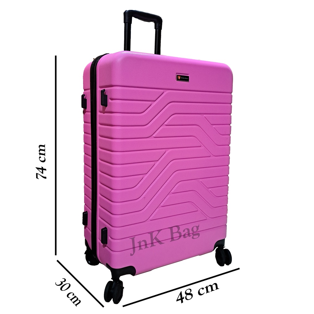 Jual Koper 28 Inch Bahan Fiber Ukuran Jumbo Free Kardus | Shopee Indonesia