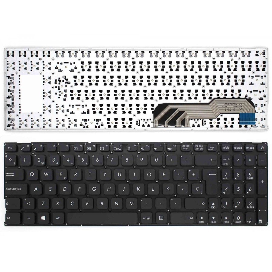 Jual Keyboard asus x541 enter L BIG ENTER | Shopee Indonesia