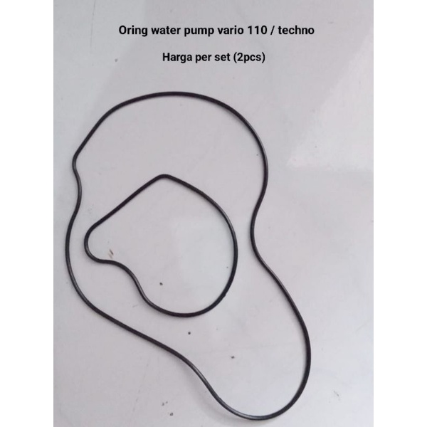 Jual Sil Seal Oring Water Pump Waterpump Vario 110 / Techno Harga per set (2pcs) | Shopee Indonesia
