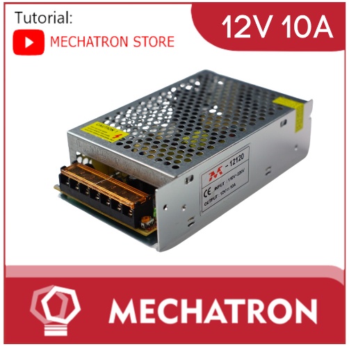 Jual Power Supply Switching 12V 10A PSU LED CCTV Adaptor Jaring 12 Volt | Shopee Indonesia