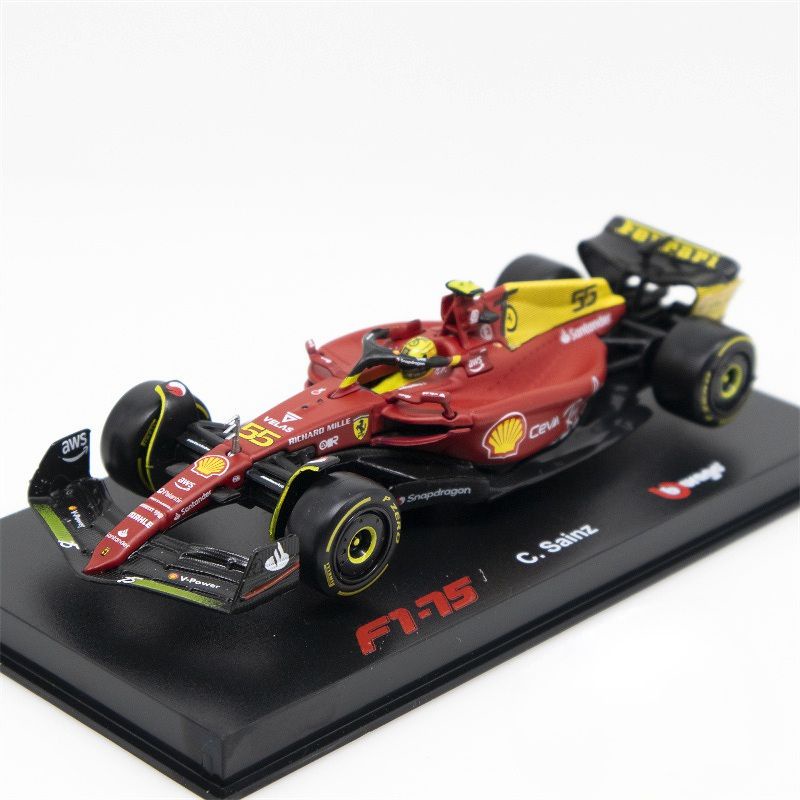 Jual Bburago Burago 1 : 43 1:43 F1 Ferrari SF75 SF 75 F75 Sainz Leclerc ...
