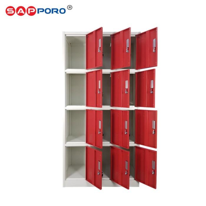 Jual Sapporo Koln 12 - Loker Besi 12 Pintu | Steel Locker 12 Doors 035 ...