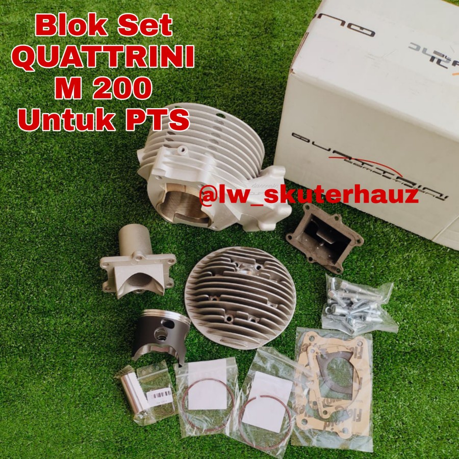 Jual Blok Set Original QUATTRINI M200 Utk Smallframe PTS dkk | Shopee ...