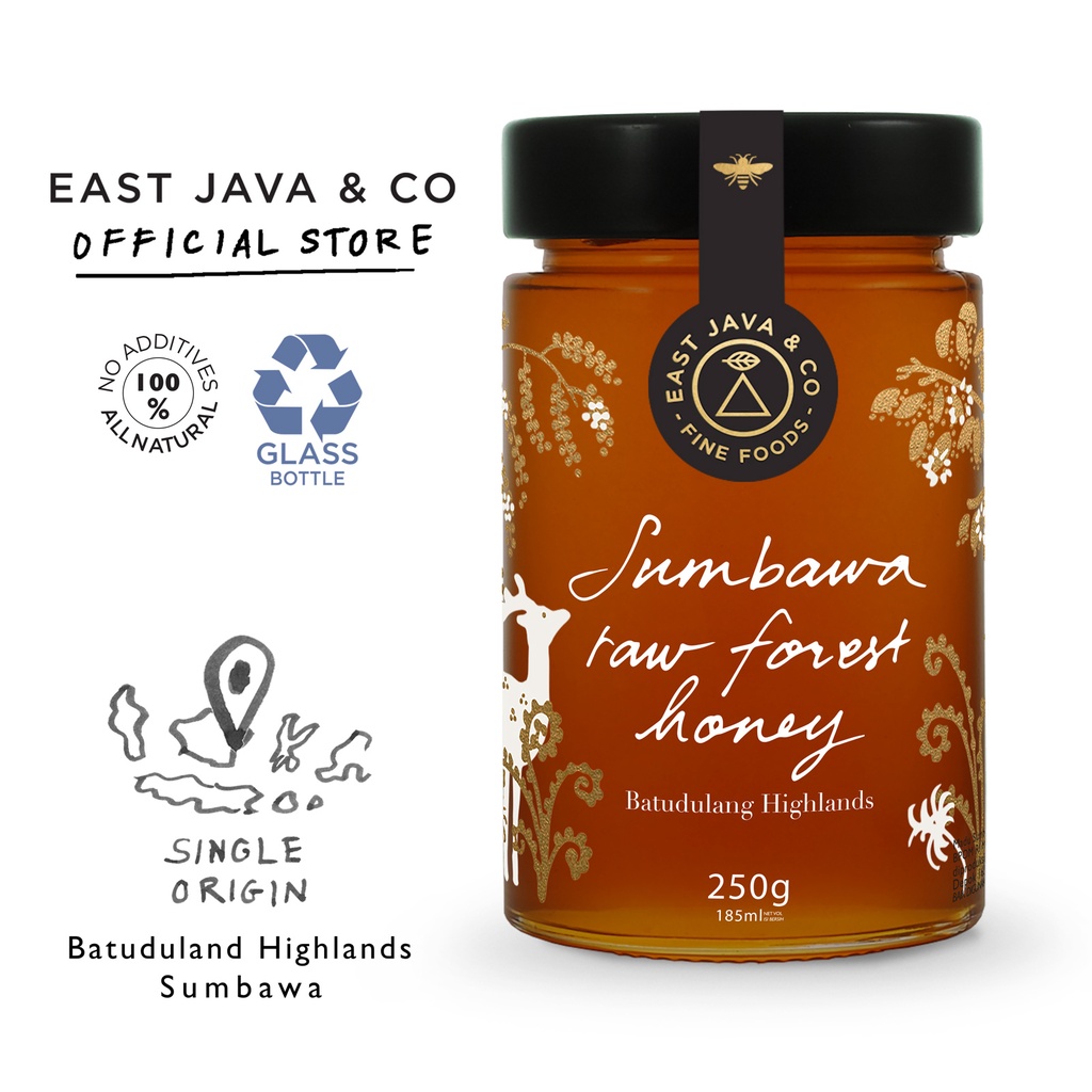 Jual East Java & Co Sumbawa Raw Forest Honey - 250g (Madu Sumbawa ...