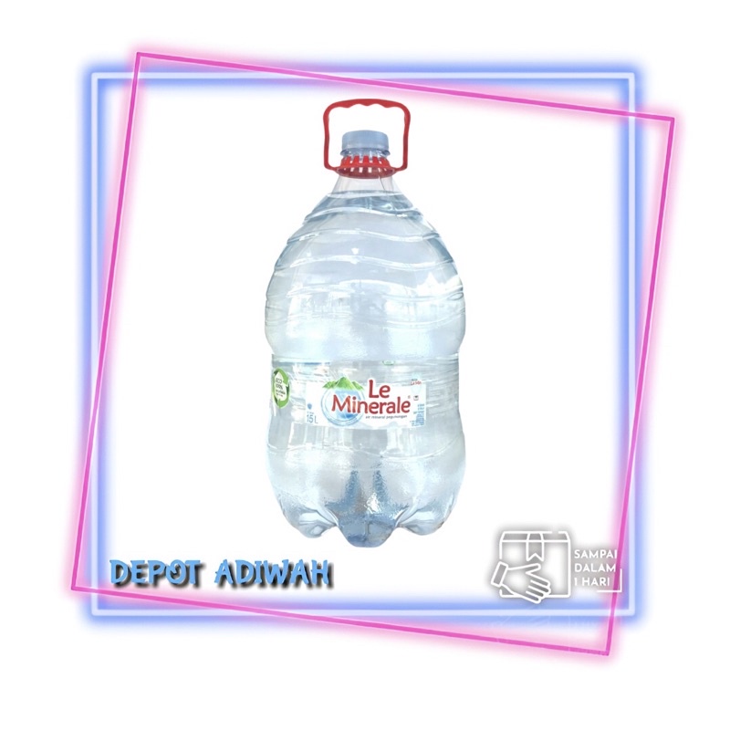 Jual Le Minerale galon 15 Liter (khusus instant express) | Shopee Indonesia