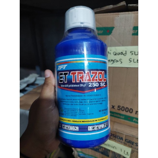 Jual ZPT ET TRAZOL BIRU 250SC 1 liter | Shopee Indonesia